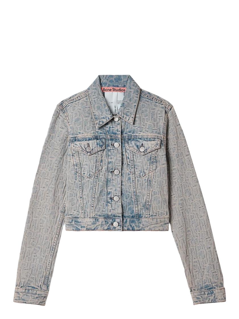 ACNE STUDIOS Acne Studios Denim-Jacquard Mini Skirt